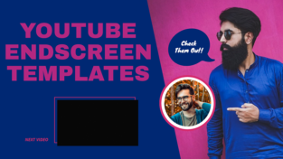 45 YouTube End Screen Templates - Design Hub