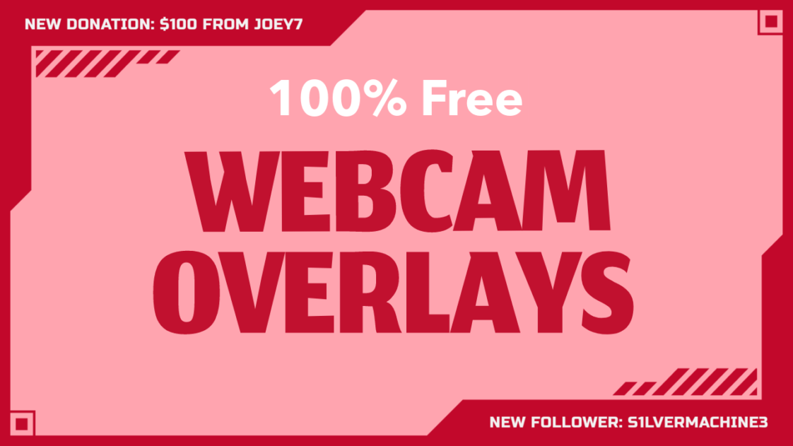 50+ Free Webcam Overlays (Static & Animated) For Twitch - Design Hub