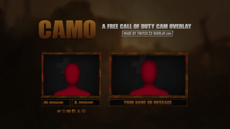 50+ Free Webcam Overlays (Static & Animated) For Twitch - Design Hub