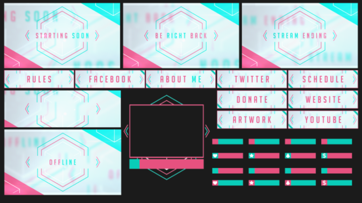 50+ Free Webcam Overlays (Static & Animated) For Twitch - Design Hub
