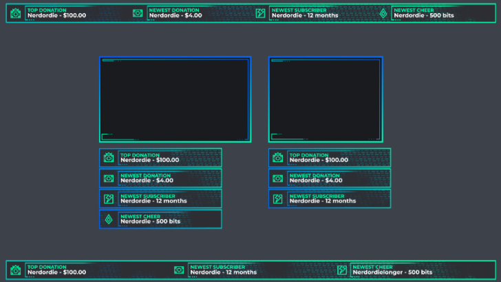 60+ Free Twitch Overlay Templates For Your Stream - Design Hub