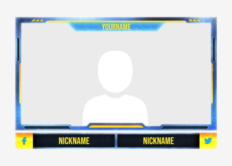 50+ Free Webcam Overlays (Static & Animated) For Twitch - Design Hub