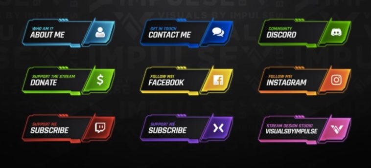 50+ Free Twitch Panel Templates - Design Hub