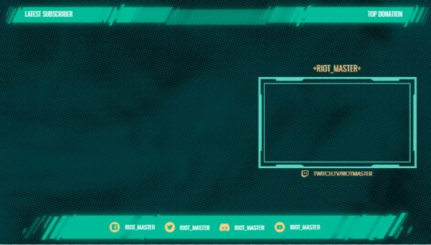 60+ Free Twitch Overlay Templates For Your Stream - Design Hub