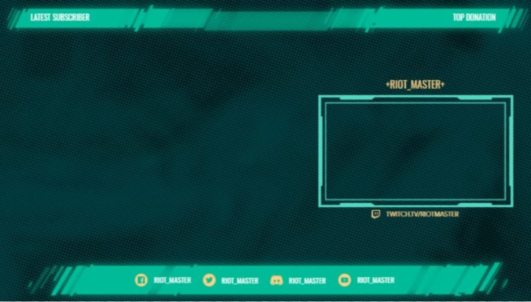 60+ Free Twitch Overlay Templates For Your Stream - Design Hub