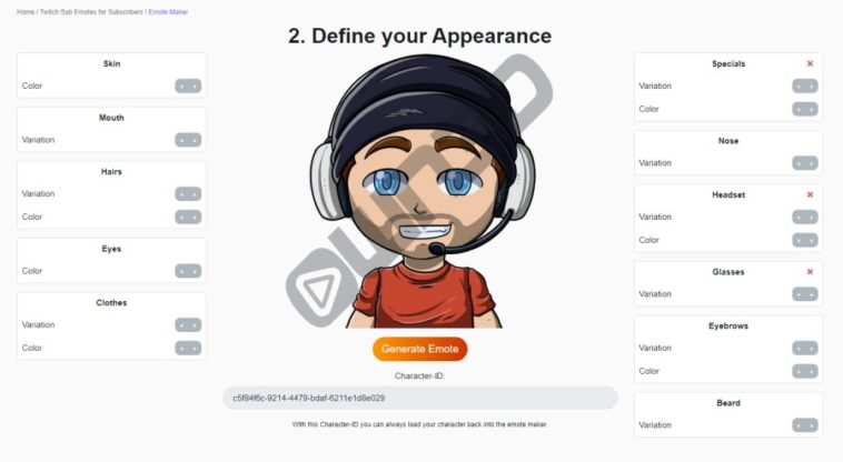 Twitch Emote Makers (Free & Premium) - Design Hub