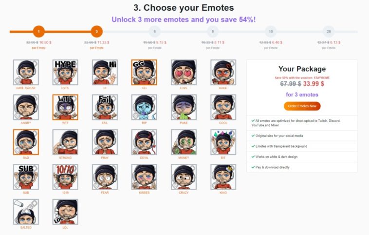Twitch Emote Makers (Free & Premium) - Design Hub
