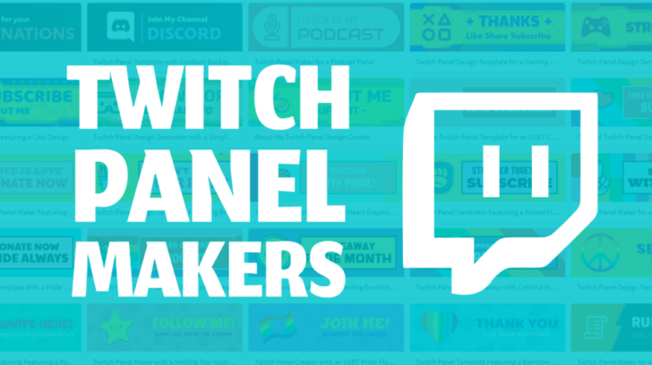 The 13 Best Twitch Panel Makers For Streamers - Design Hub
