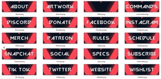 50+ Free Twitch Panel Templates - Design Hub