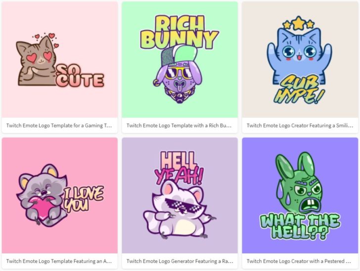 Twitch Emote Makers (Free & Premium) - Design Hub