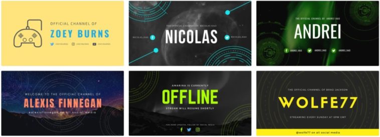 The 8 Best Twitch Profile Banner Makers (Free & Premium) - Design Hub