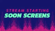 80+ Stream Starting Soon Screens (Free & Premium) - Design Hub