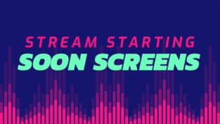 80+ Stream Starting Soon Screens (Free & Premium) - Design Hub