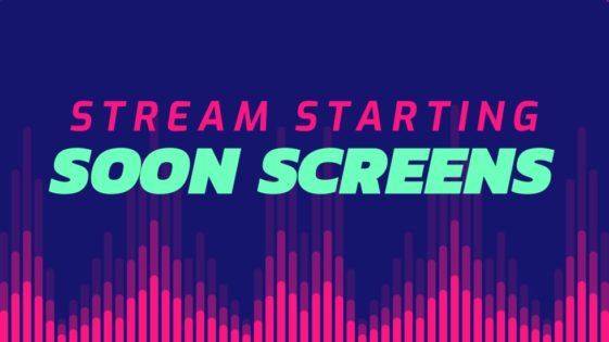 80+ Stream Starting Soon Screens (Free & Premium) - Design Hub