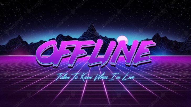 30+ Twitch Offline Banner Templates (PSDs) - Design Hub