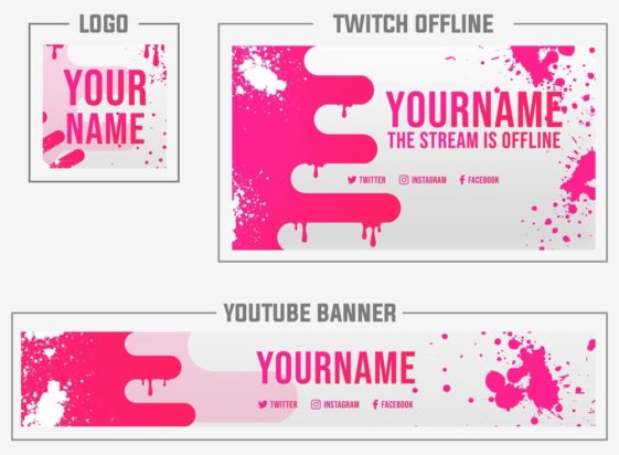 30+ Free Twitch Offline Banner Templates - Design Hub