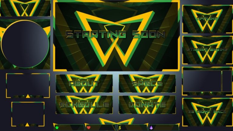 40+ Free Stream Packages & Themes - Design Hub