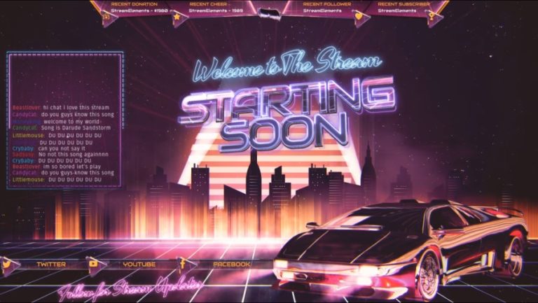 40+ Free Stream Packages & Themes - Design Hub