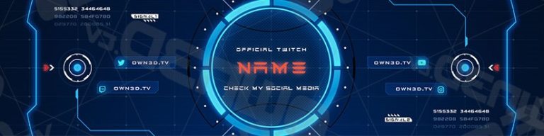 70+ Twitch profile banners (Free & Premium) - Design Hub
