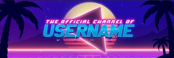 70+ Twitch profile banners (Free & Premium) - Design Hub