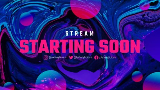 80+ Stream Starting Soon Screens (Free & Premium) - Design Hub