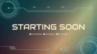 80+ Stream Starting Soon Screens (Free & Premium) - Design Hub