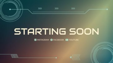 80+ Stream Starting Soon Screens (Free & Premium) - Design Hub