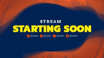 80+ Stream Starting Soon Screens (Free & Premium) - Design Hub