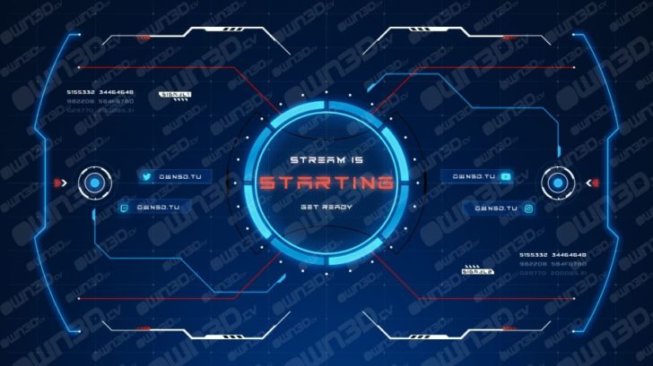 80+ Stream Starting Soon Screens (Free & Premium) - Design Hub