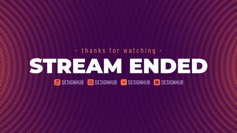 60+ Stream Ending Screens (Free & Premium) - Design Hub
