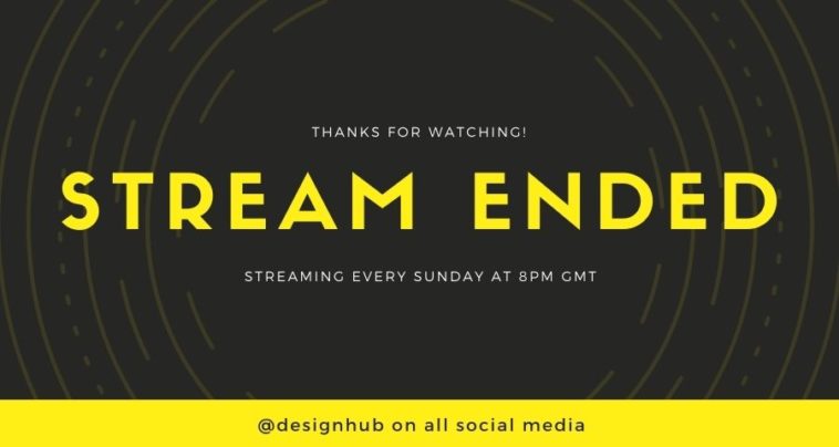 60+ Stream Ending Screens (Free & Premium) - Design Hub