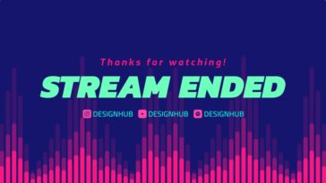 60+ Stream Ending Screens (Free & Premium) - Design Hub