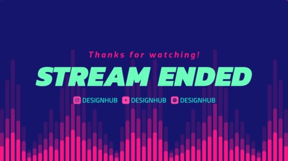 60+ Stream Ending Screens (Free & Premium) - Design Hub