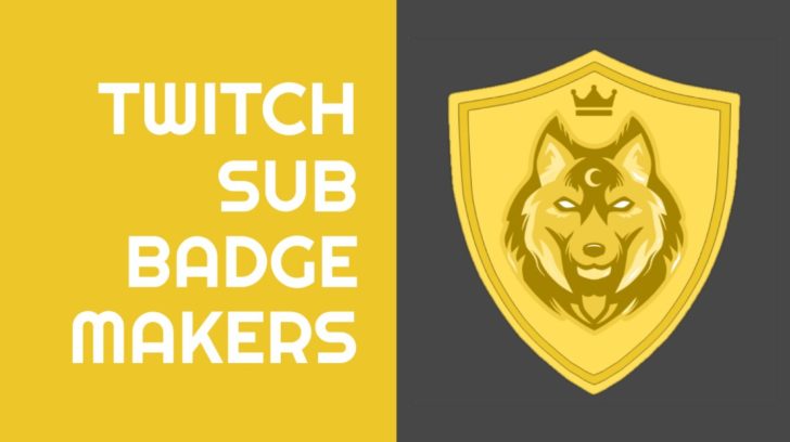 Twitch Sub Badge Makers (Free & Premium) - Design Hub