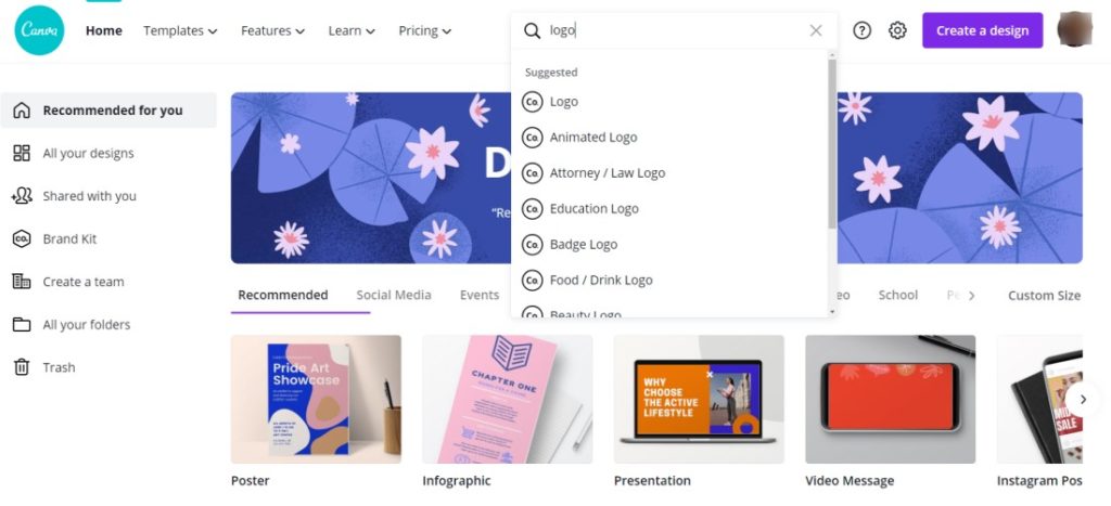 How To Create a Logo on Canva (For Free) - Design Hub