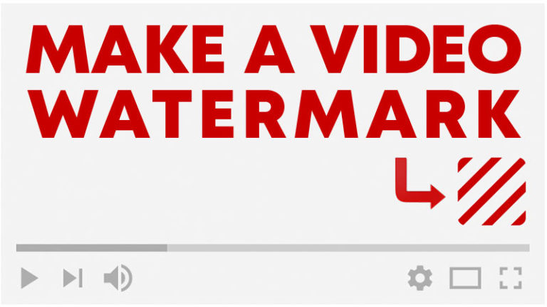 How To Create A Watermark for your YouTube videos