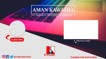 40+ YouTube Outro Templates: PSD and After Effects (Free & Premium)