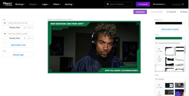 How To Make A Facecam Border (No Photoshop) - Design Hub