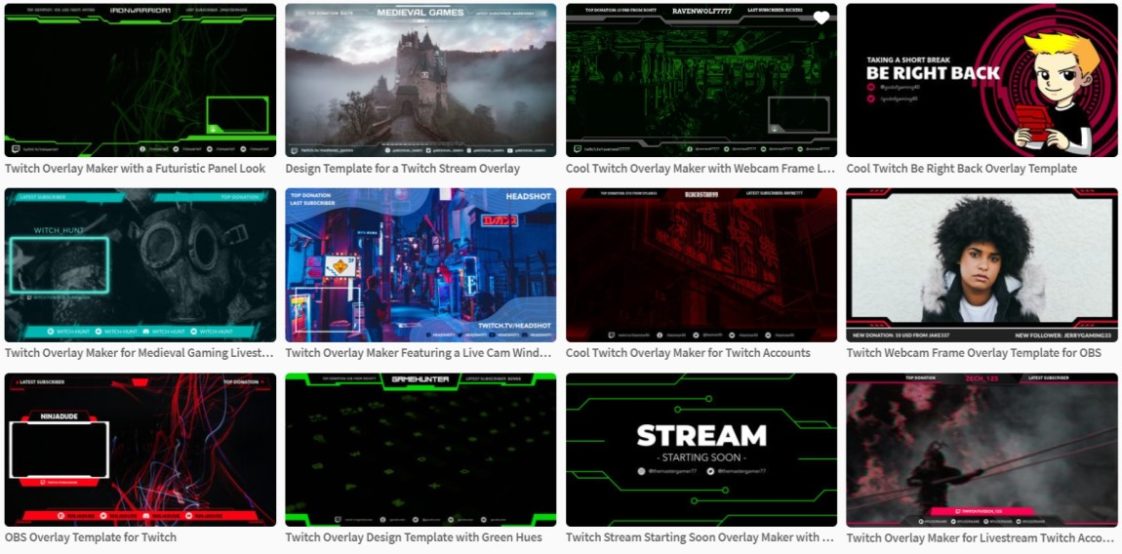 How to Make a Twitch Overlay (No Photoshop) - Design Hub