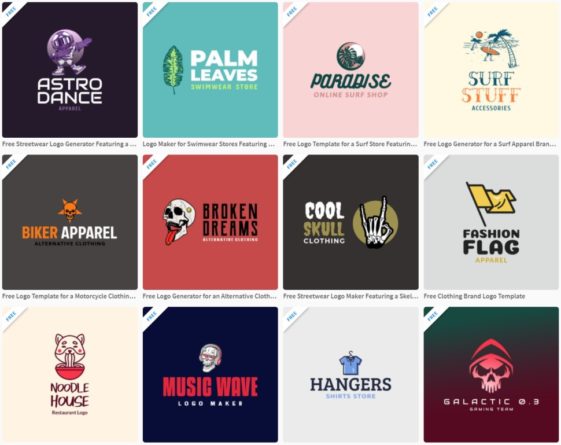 12 Best Completely Free Logo Makers Online - Design Hub