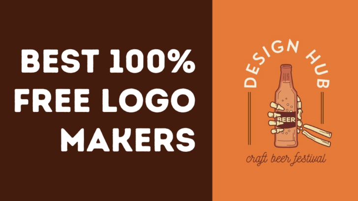 12 Best Completely Free Logo Makers Online - Design Hub