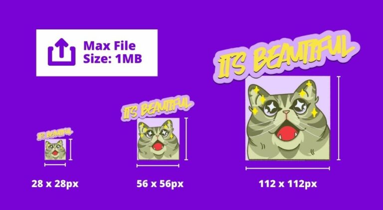 Twitch Emote Sizes & Guidelines