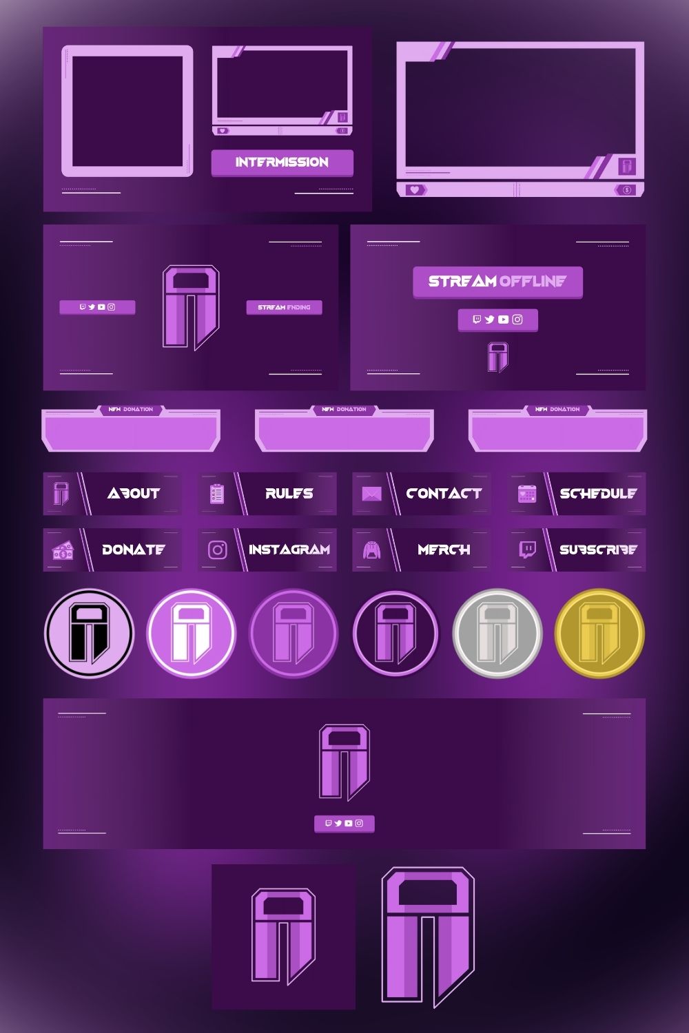 20+ Completely Free Full Stream Packs - Design Hub