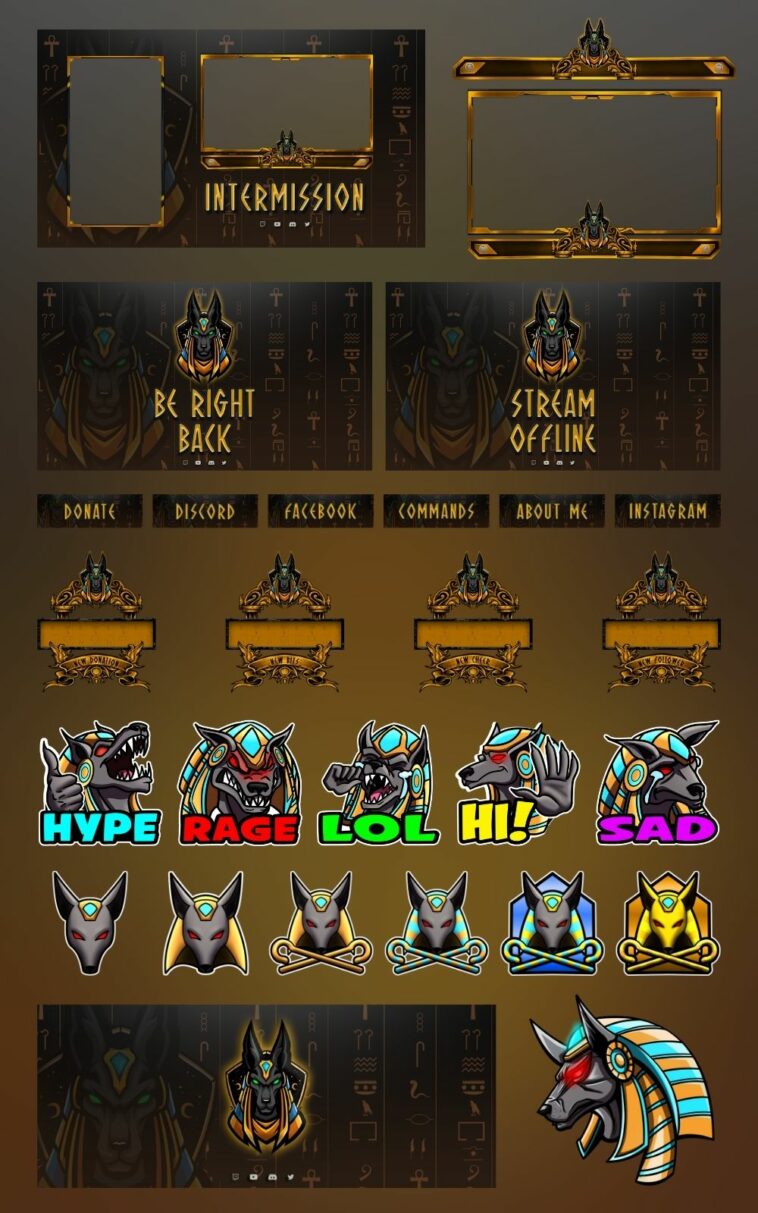 20+ Completely Free Full Stream Packs - Design Hub