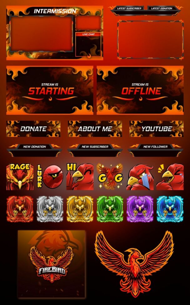 20+ Completely Free Full Stream Packs - Design Hub