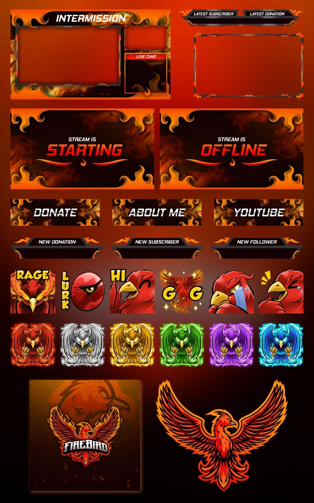 20+ Completely Free Full Stream Packs - Design Hub