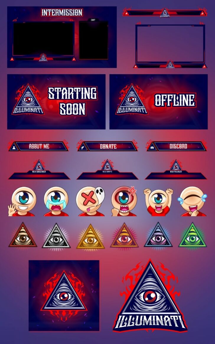 20+ Completely Free Full Stream Packs - Design Hub