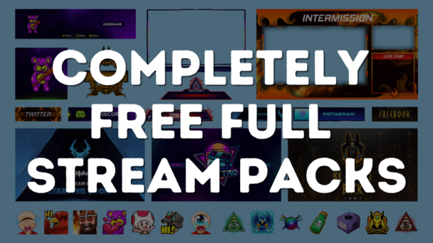 20+ Completely Free Full Stream Packs - Design Hub
