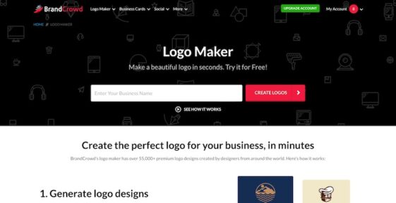 BrandCrowd Logo Maker Review & Guide: Worth Your Money?