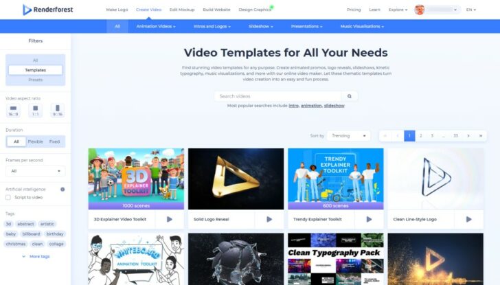 50+ Sites like Renderforest: Free & Paid Alternatives - Design Hub